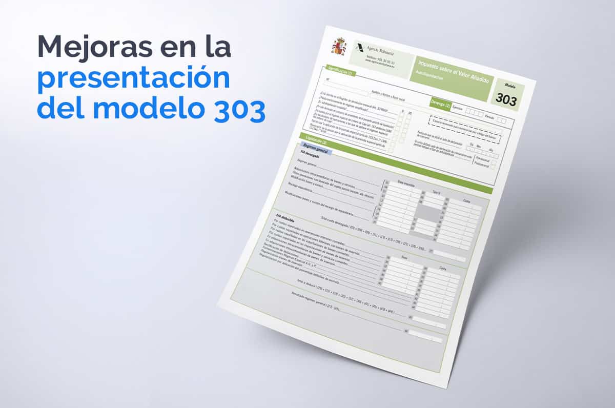 Mejoras en la presentación del modelo 303 - TeamSystem | Distrito.K