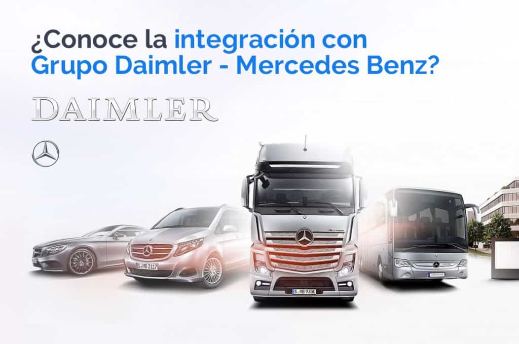 ¿Conoce la integración de nuestras soluciones con Grupo Daimler ...