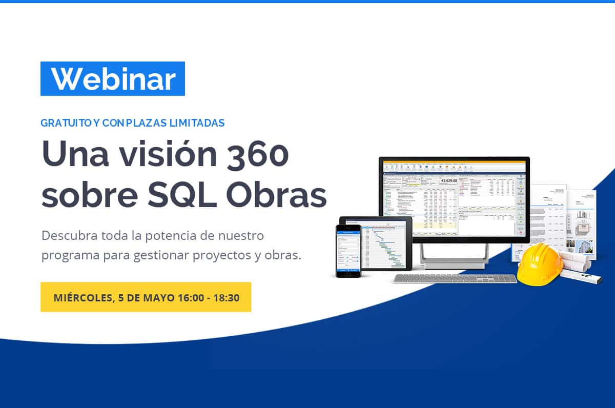 Webinar: Una visión 360 sobre SQL Obras 2021