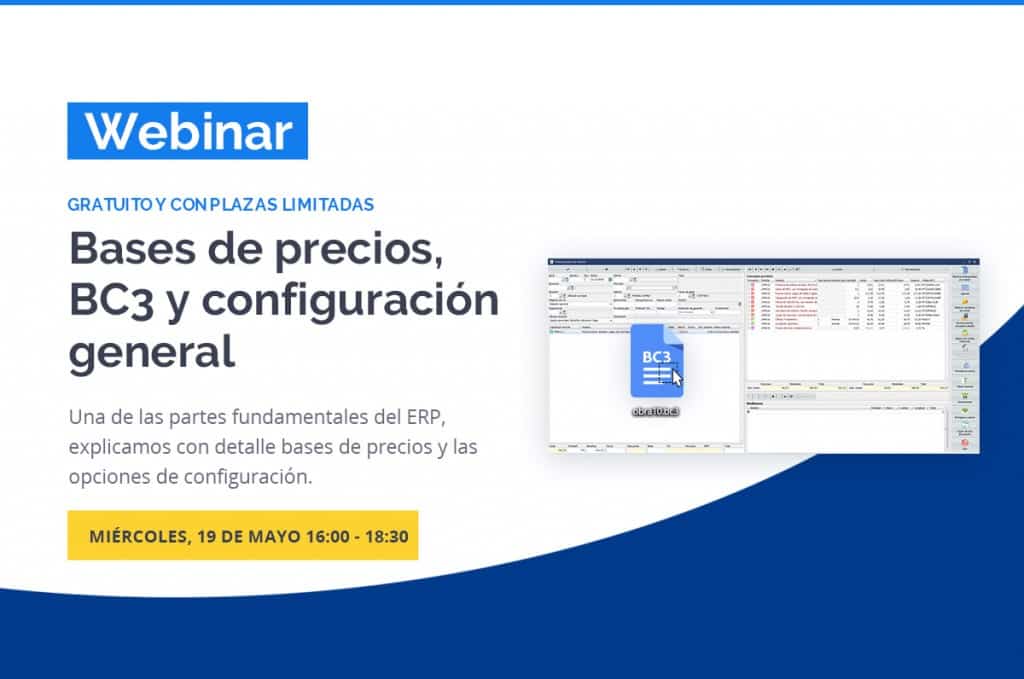 Webinar: Bases de precios, BC3 y configuración general - TeamSystem ...