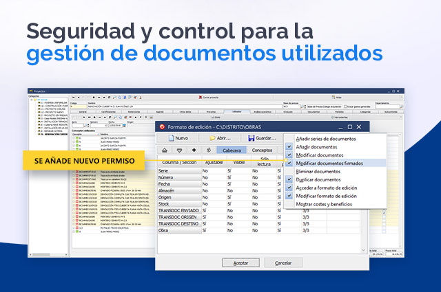 Seguridad y control para la gestión de documentos utilizados ...