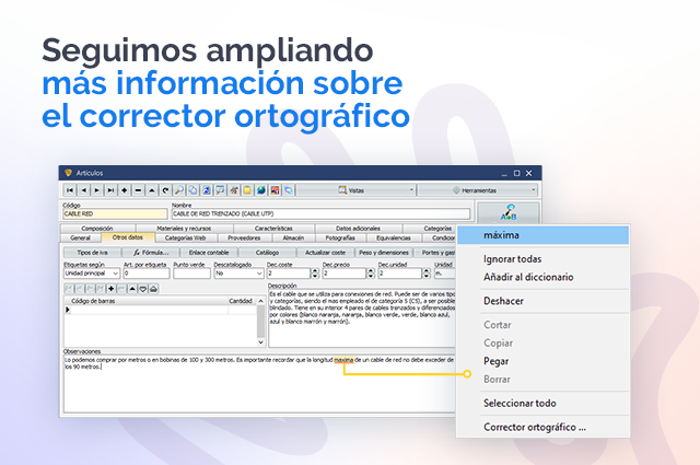 Seguimos ampliando más información sobre el corrector ortográfico de ...