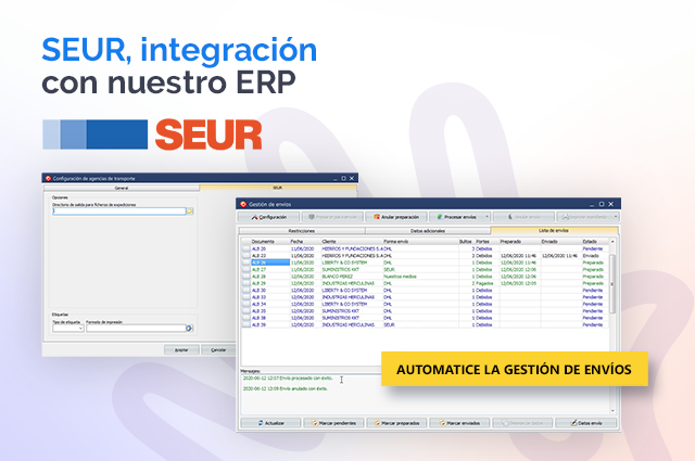SEUR, integración con nuestro ERP - TeamSystem | Distrito.K