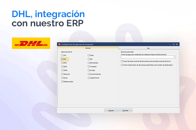 DHL, integración con nuestro ERP | Distrito K